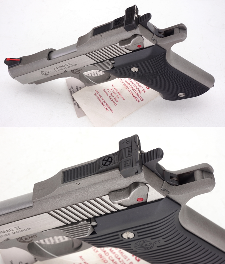 Amt Automag Ii .22 Magnum Compact Semiauto Stainless Target Pistol Lnib ...