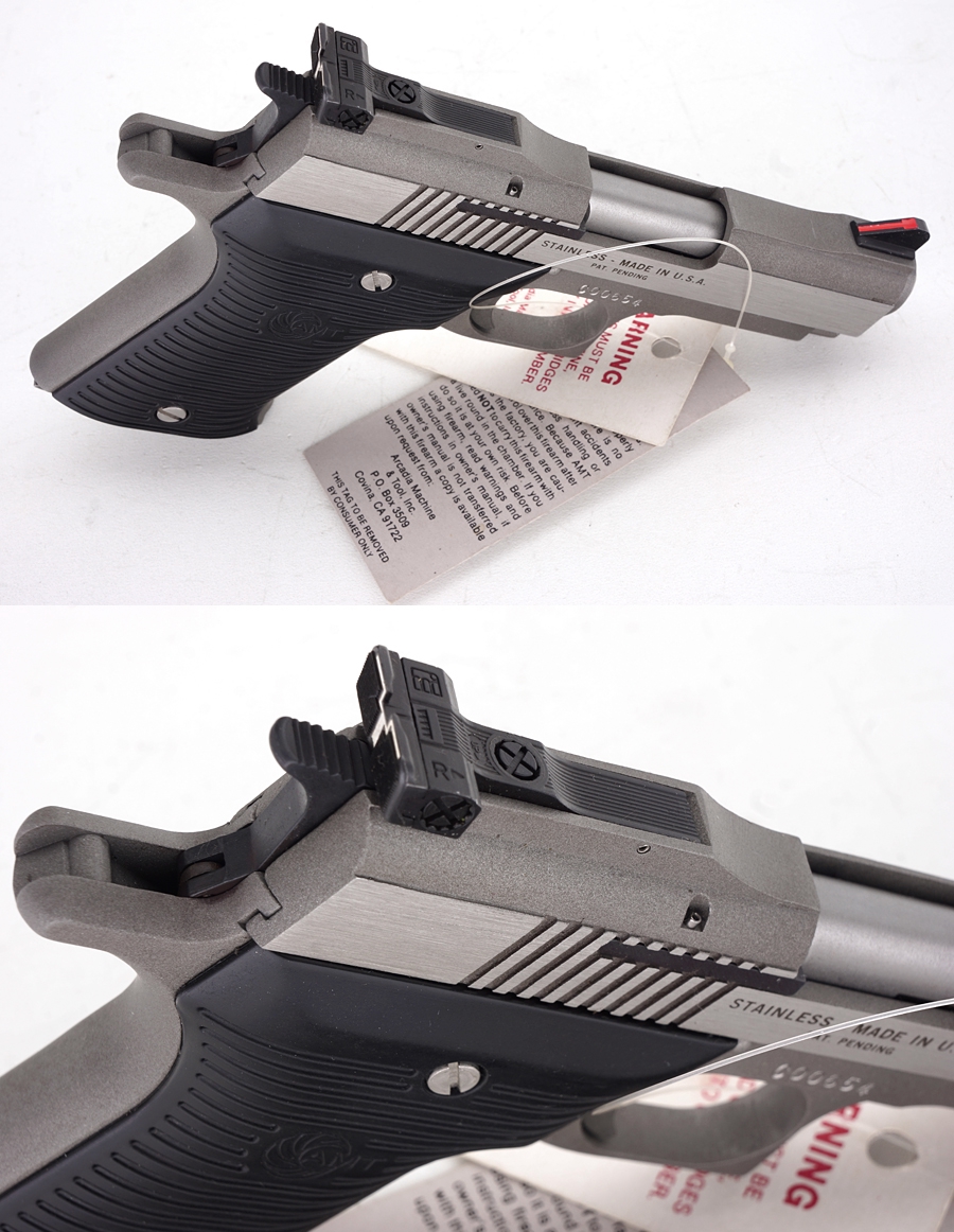 Amt Automag Ii .22 Magnum Compact Semiauto Stainless Target Pistol Lnib ...