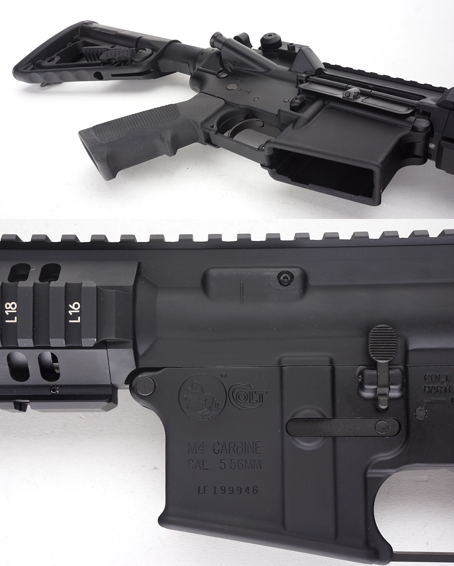 Colt Ar-15 M4 Le Carbine 6940 Monolithic Ar15 Quad Rail 5.56 Nato Nib ...
