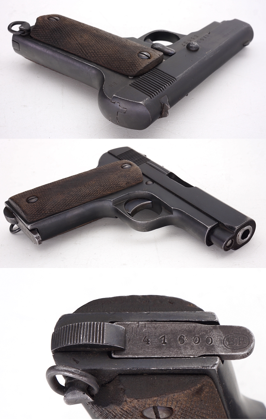 Spanish Eibar/Ruby Mod 1914 Automatic Pistol 7.65mm Mfg 1917 C&R Ok For ...