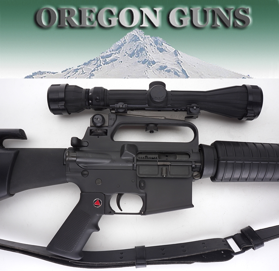 Colt Ar-15 Sporter Delta Hbar Semiauto Rifle Cal .223 W/Case & Scope ...