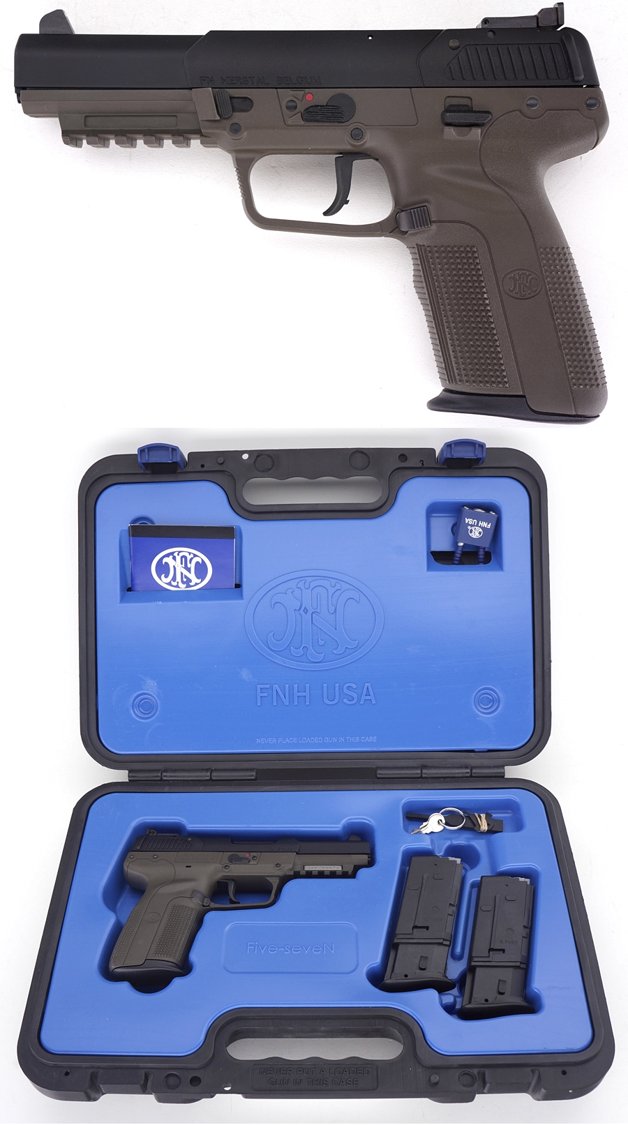 Fabrique Nationale Fn Five-Seven Usg Od Green Semiauto 5.7x28 Lnib For ...