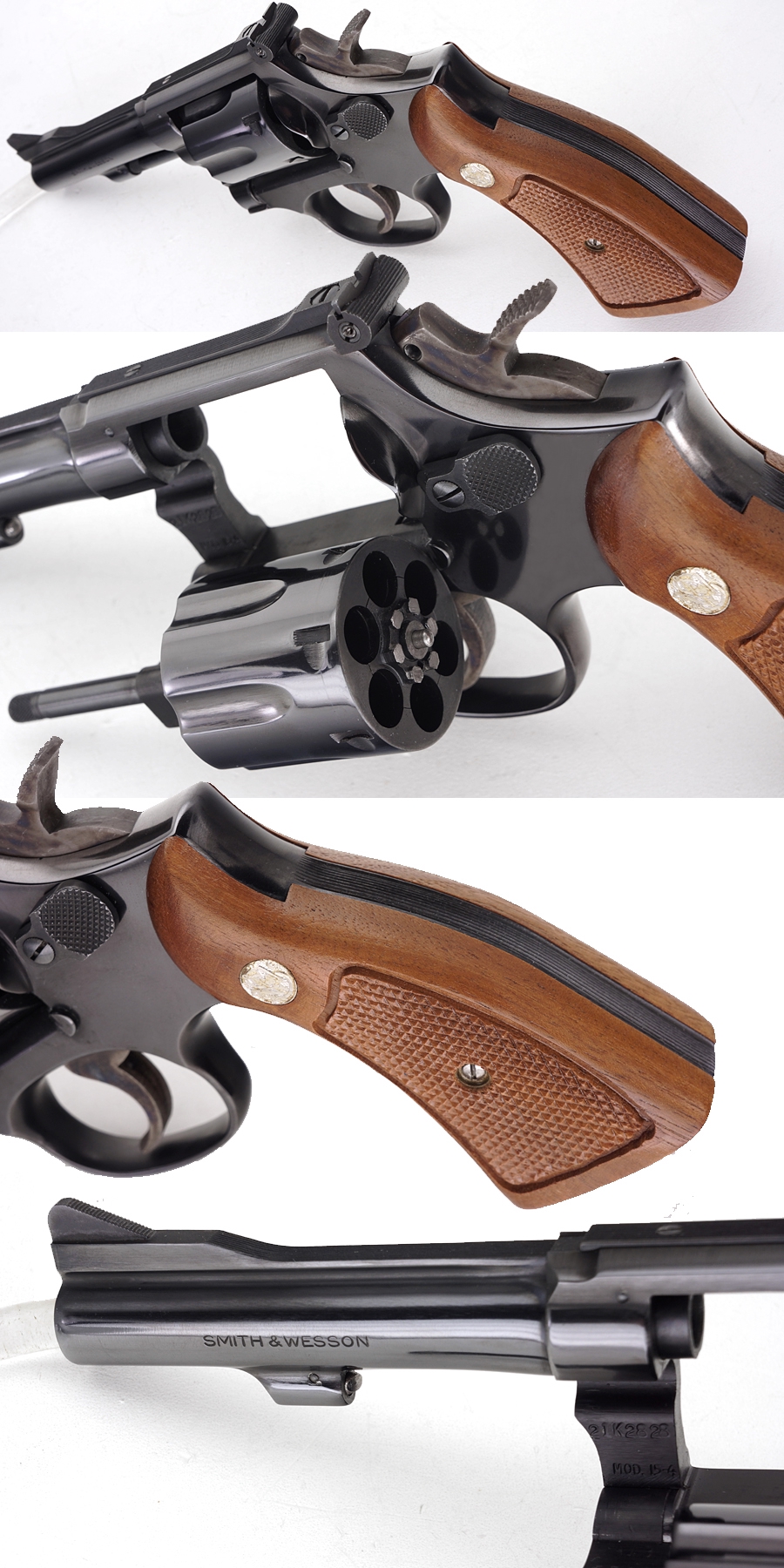 Smith & Wesson S&W Model 15-4 K-38 Combat Masterpiece .38 Spl Revolver ...