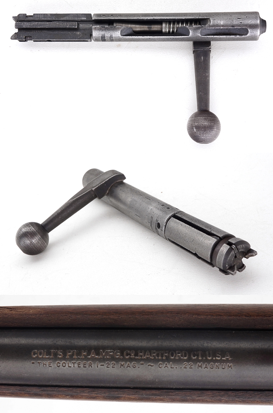 Colt Colteer 1-22 Single Shot Bolt Action Rifle .22 Magnum C&R Ok For ...