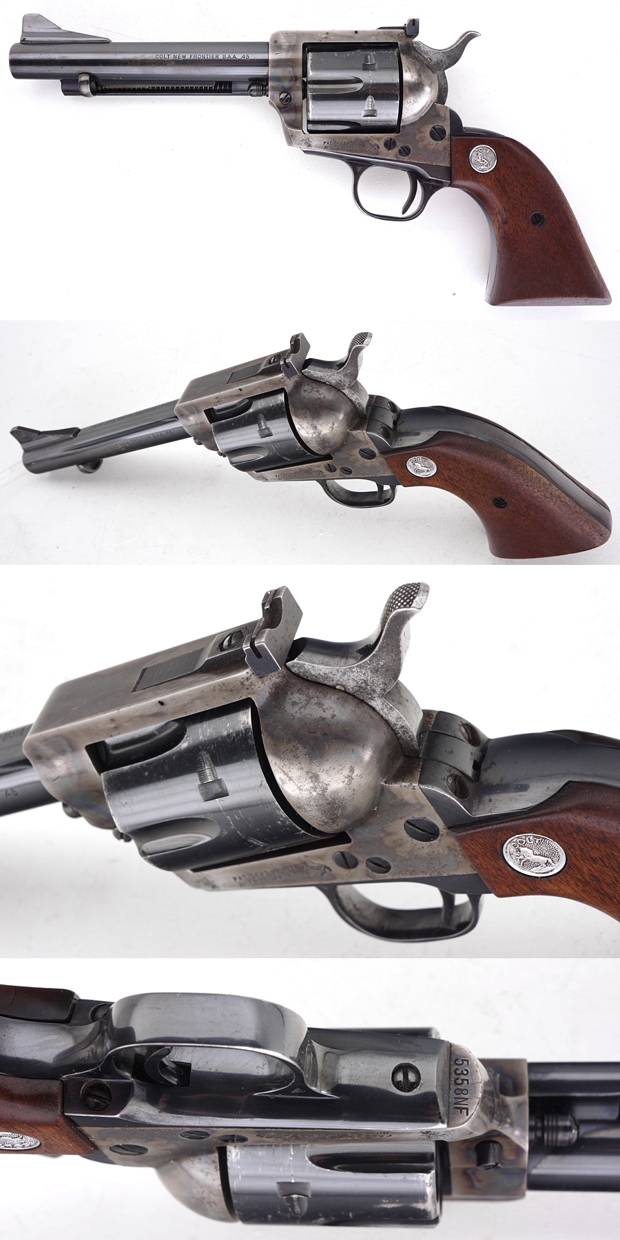 Colt New Frontier .45 Cal Saa Single Action Army 5-1/2 Inch Made 1979 ...