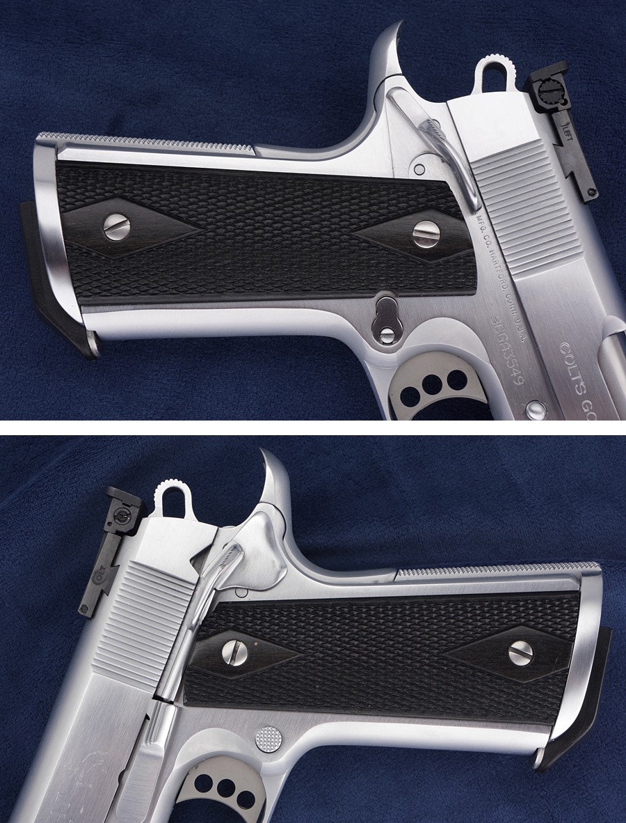 Colt 1911 Special Combat Govt Competition Hard Chrome .45 Acp Pistol ...