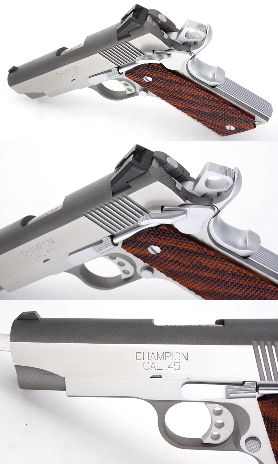 Springfield Armory 1911-A1 Stainless Custom Champion .45 Acp Pistol ...
