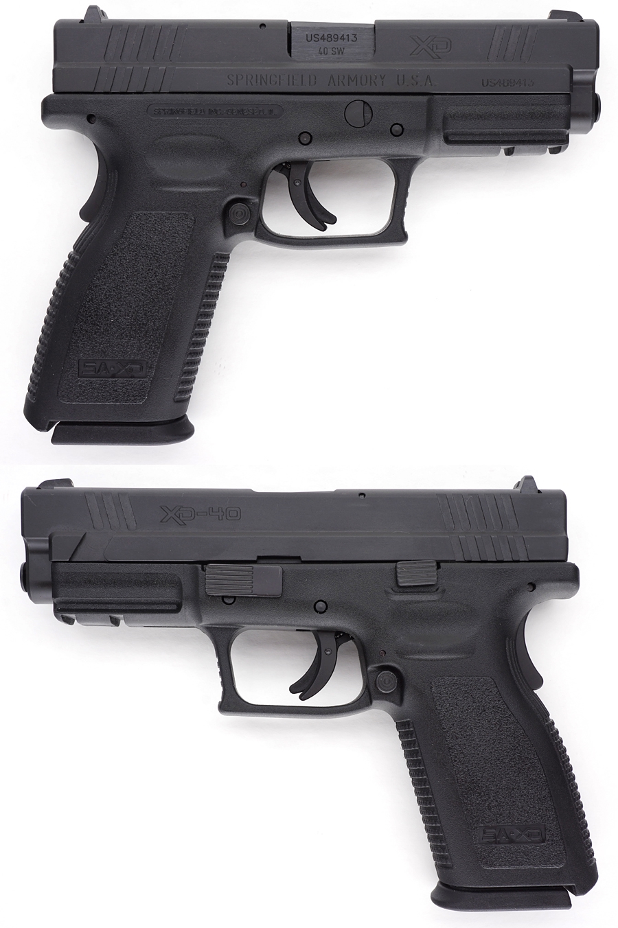 Springfield Xd-40 X-Treme Duty 4 Inch Compact .40 Cal Semi Automatic ...