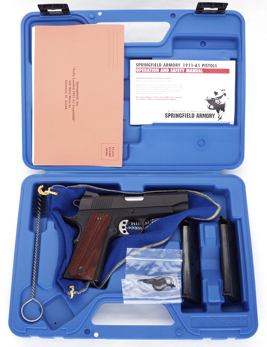 Springfield Armory 1911-A1 Custom Champion .45 Acp Pistol Excellent ...