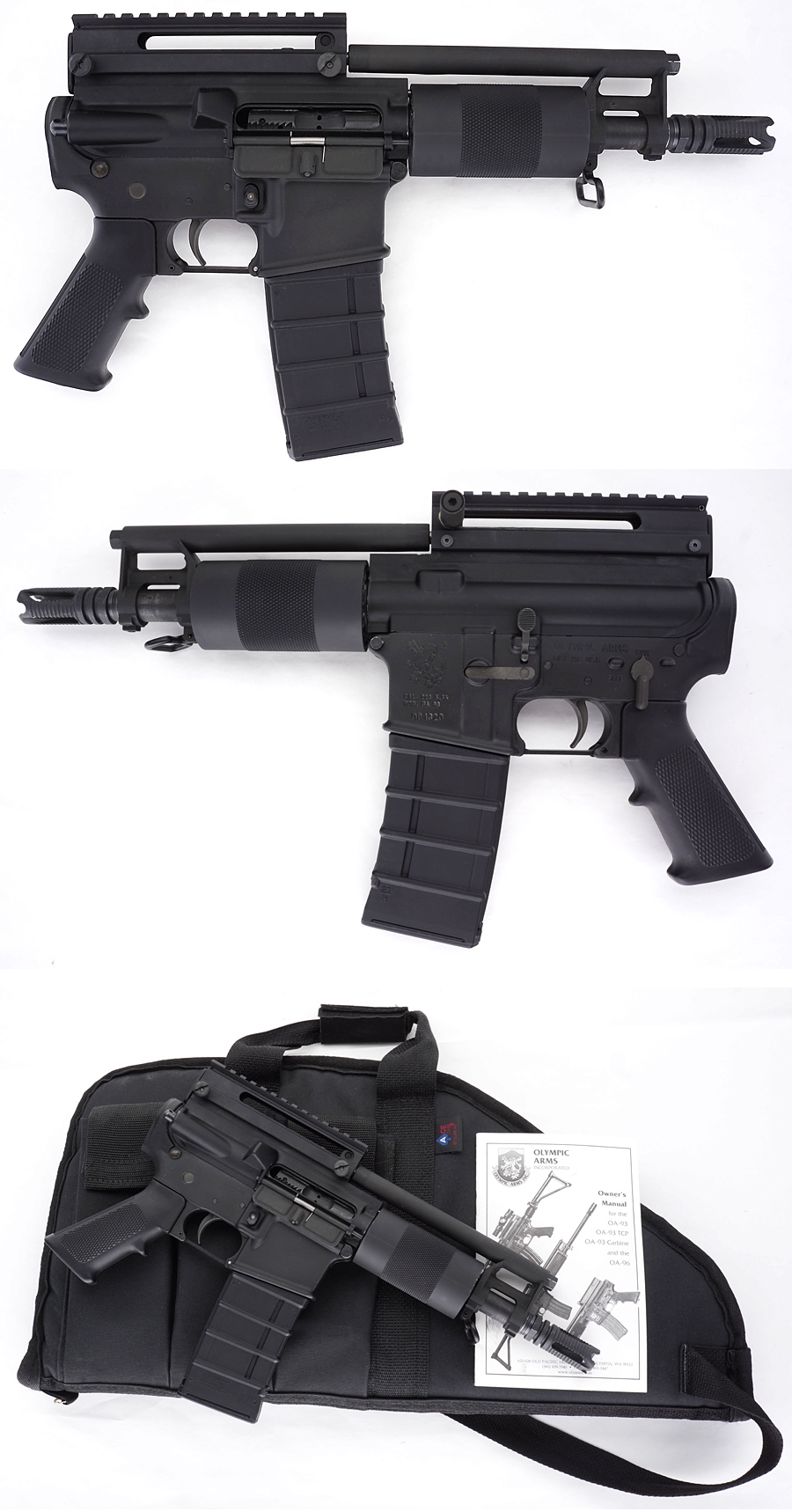 Olympic Arms Oa-93 Ar15 Pistol 1 Of 500 Pre-Ban Ar-15 Oa93 .223 New ...