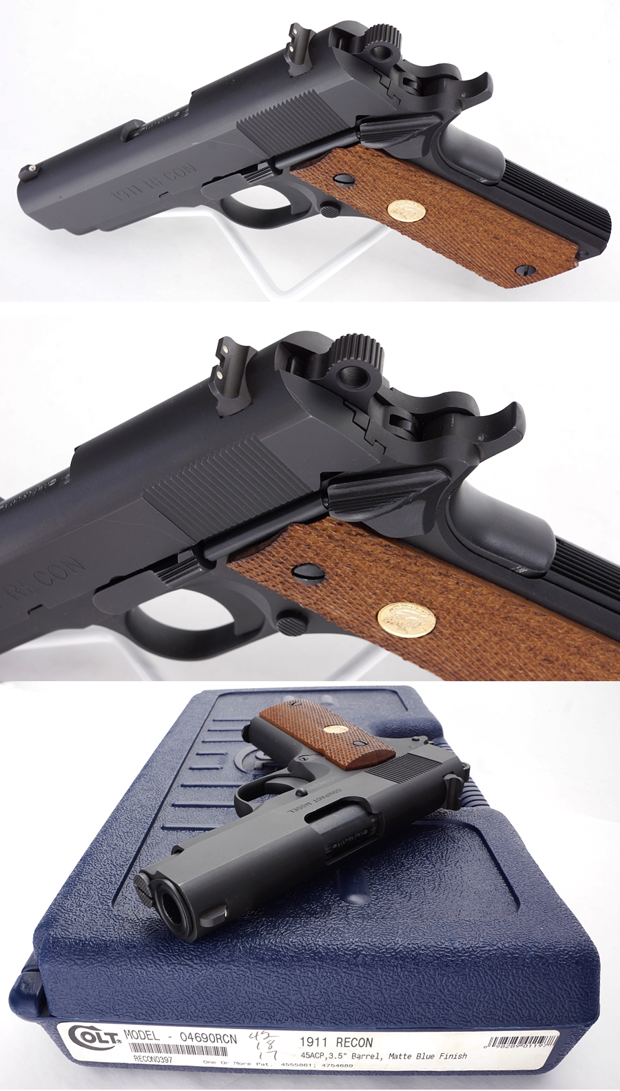 Colt 1911 Recon Compact Semiauto 45 Acp Pistol Very Limited 1 Of 1000 ...