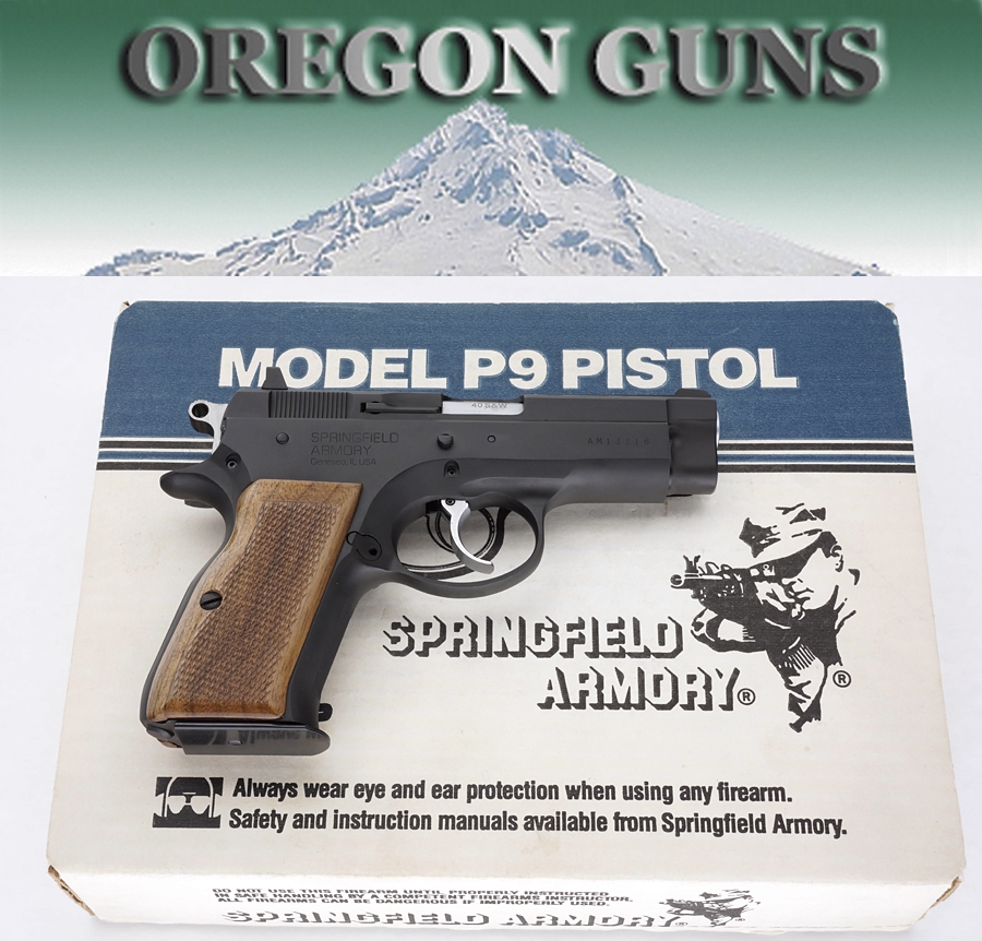 Springfield Armory P9-C Compact Model .40 S&W Pistol Like New In The ...