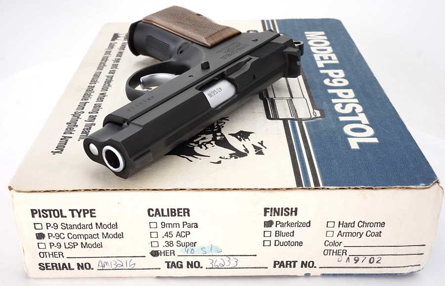 Springfield Armory P9-C Compact Model .40 S&W Pistol Like New In The ...