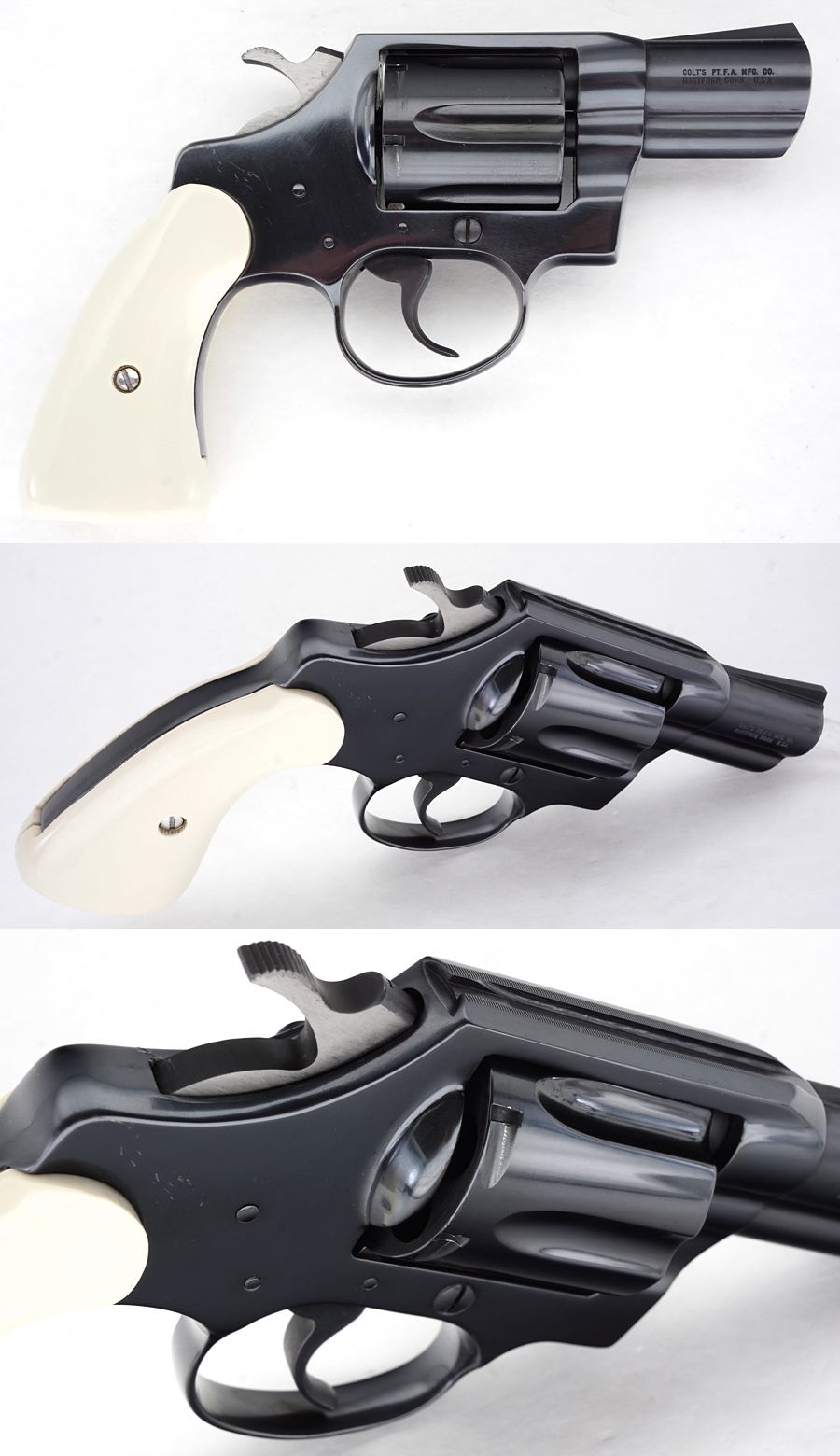 Colt Detective Special .38 Spl 2 Inch Revolver With Ivory Grips ...