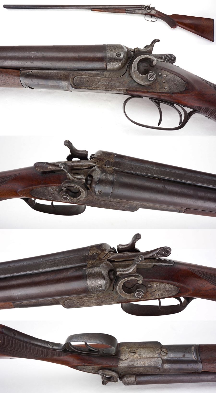 Remington 1889 Sxs Hammer Grade 1 Side By Side 12-Ga Shotgun C&R Ok For ...