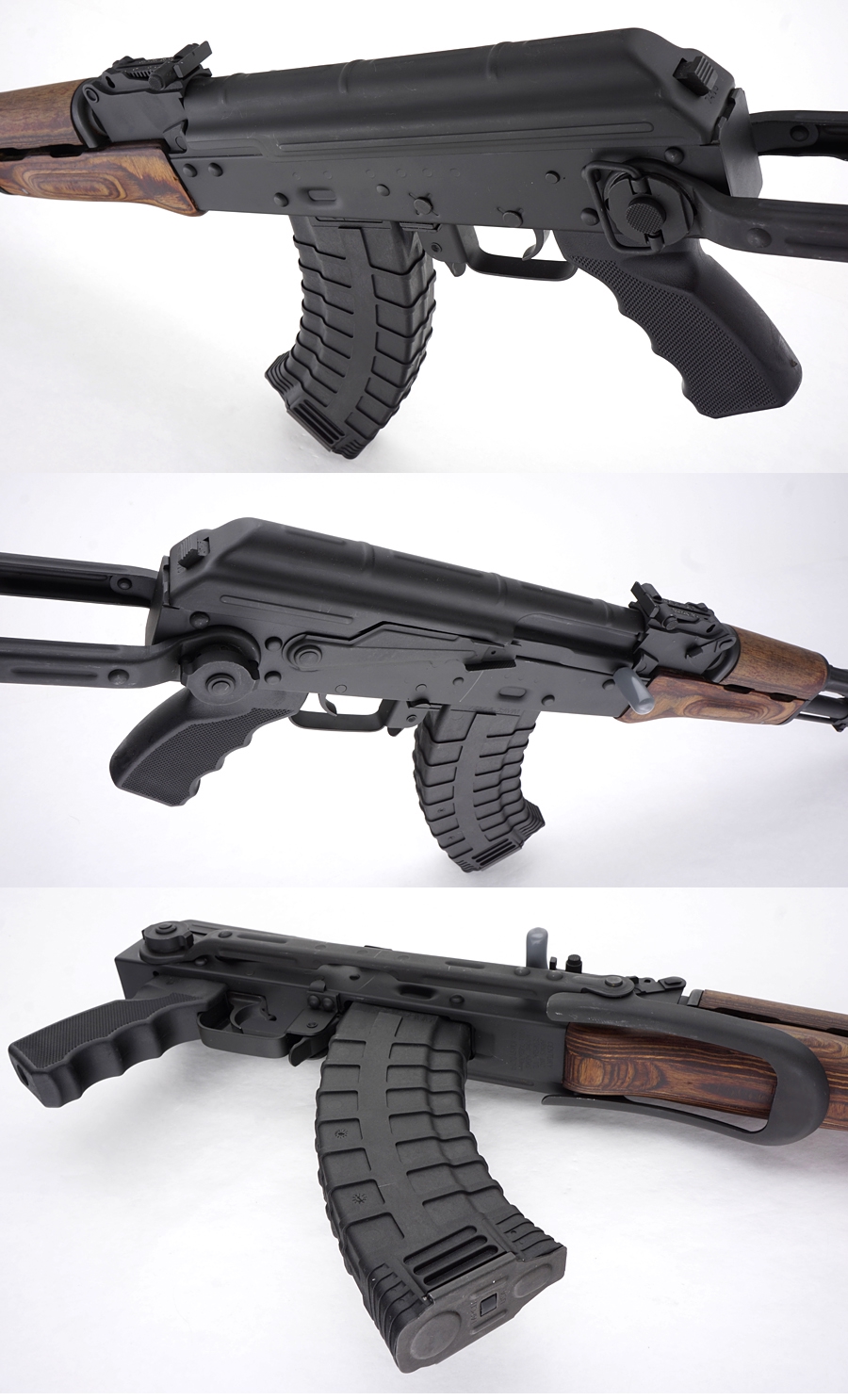 CENTURY ARMS AK-47 MODEL AKMS - SEMI-AUTO RIFLE 7.62X39 UNDER-FOLDING ...