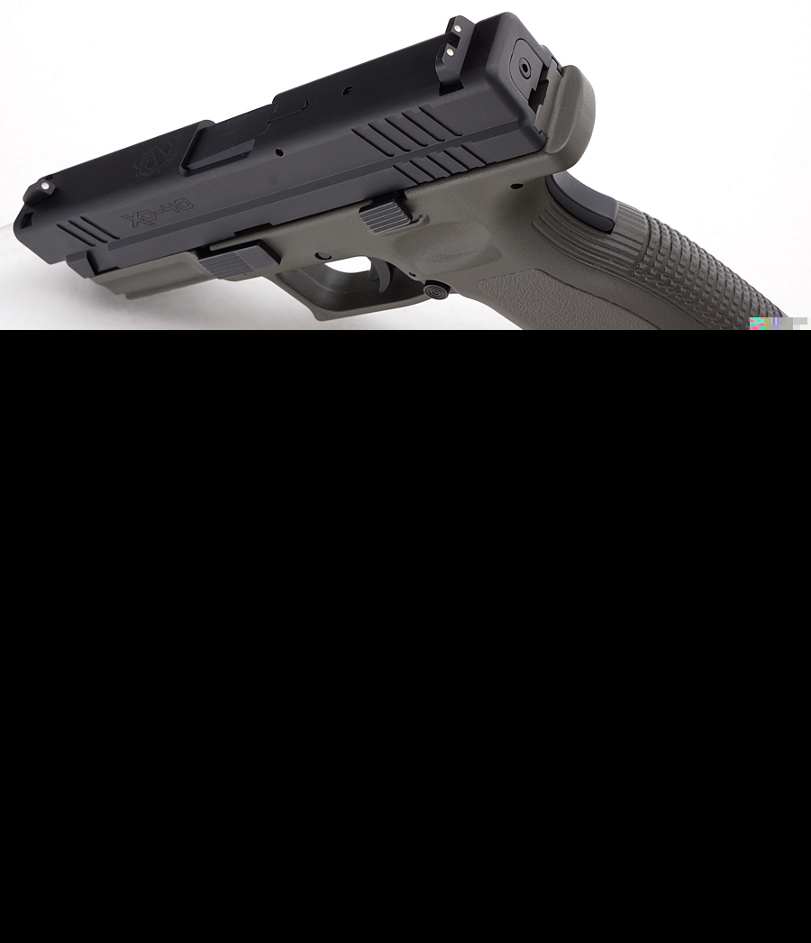 Springfield Xd-40 Od Green X-Treme Duty Gear .40 S&W Semi Automatic ...