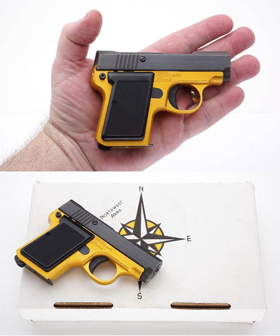 Wilkinson Arms Gold Sherry Semiauto .22 Lr Handgun In Excellent ...