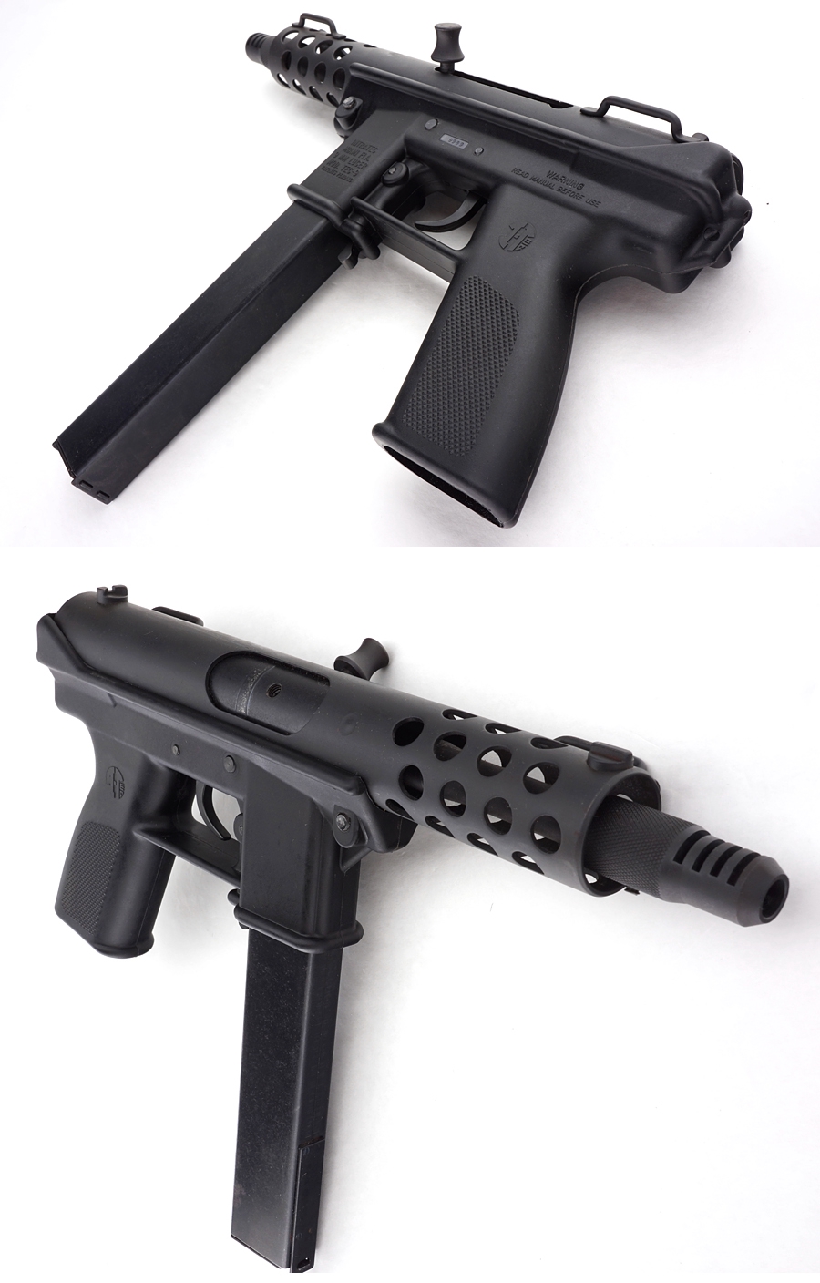 Intratec Tec-9 Semiauto Pistol 9mm With Compensator & Case Excellent ...