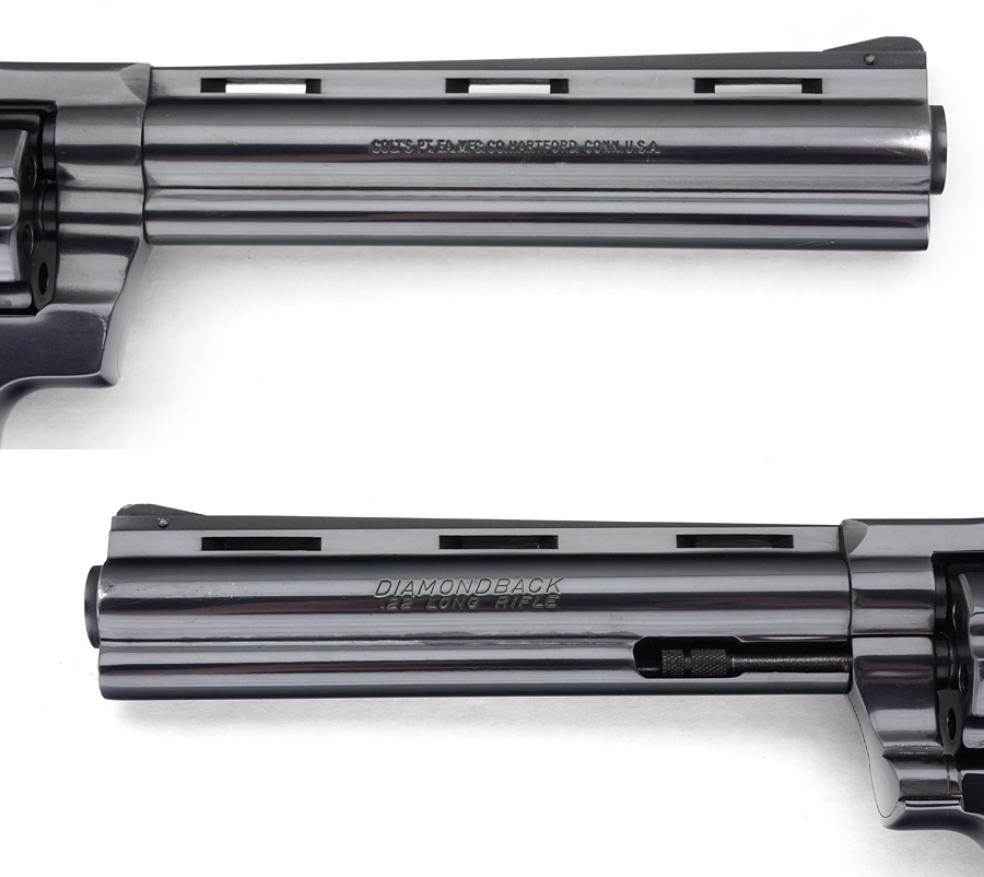 Colt Diamondback 6 Inch Barrel Blue Finish .22 Lr Revolver Made 1978 ...