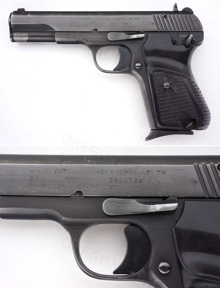 Norinco Tokarev Model 213 Type 54-1 9mm Semiauto Pistol C&R Ok Sn ...