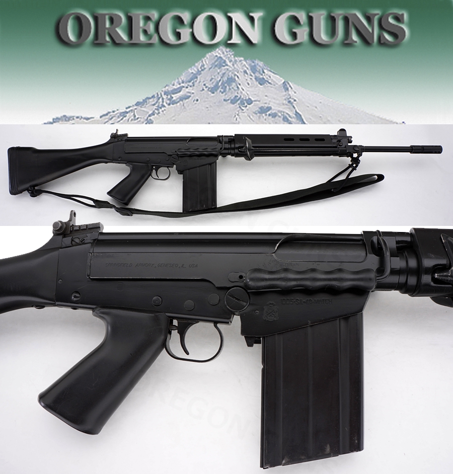 Springfield Armory Pre-Ban Fal Sar-48 Match Semiauto Battle Rifle .308 ...