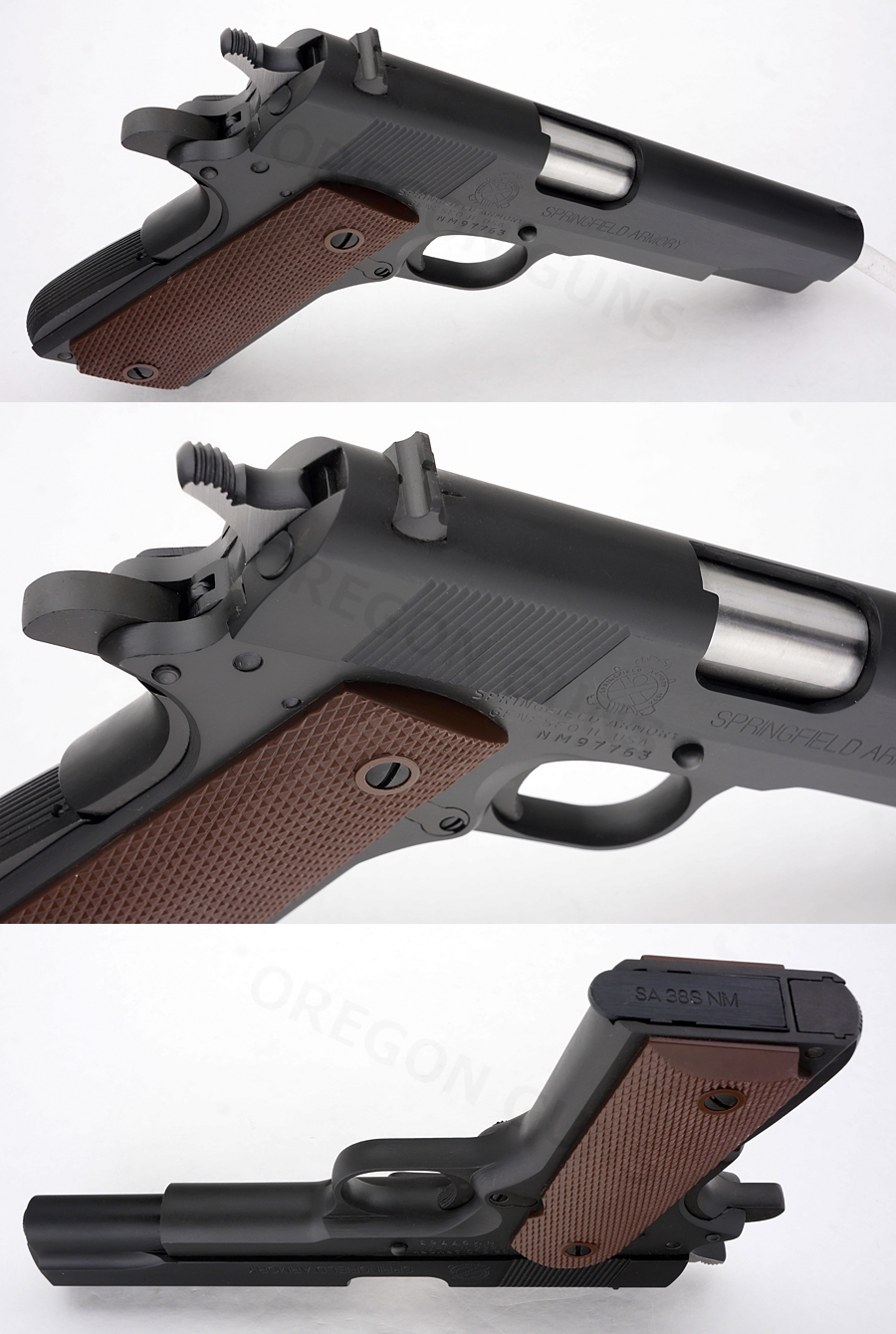 Springfield Armory 1911-A1 ***.38 Super*** Parkerized Pistol Like New ...