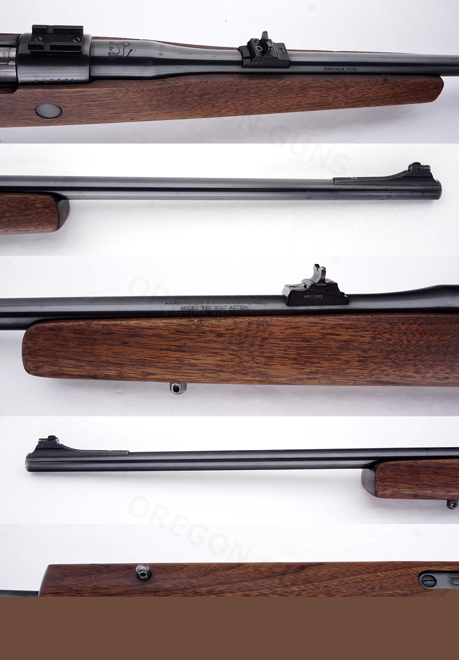 H&R Harrington & Richard Model 330 Bolt Action Repeater Rifle In 7 Mm ...
