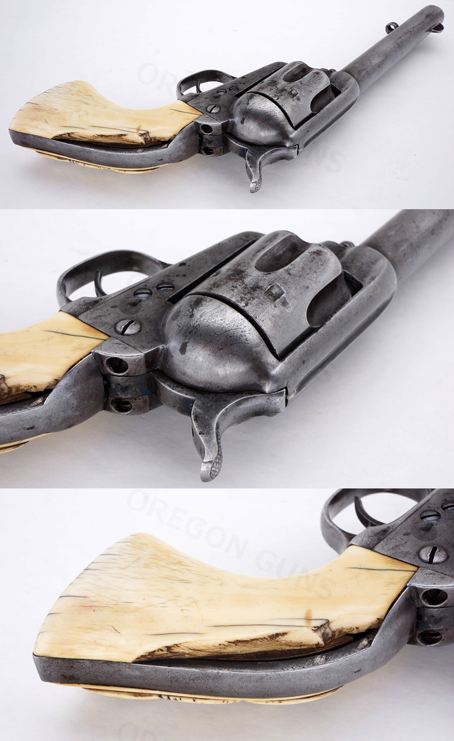 Colt Saa 1st Gen Revolver Owned By Sheriff Fred W. Coates Seen On Pawn ...