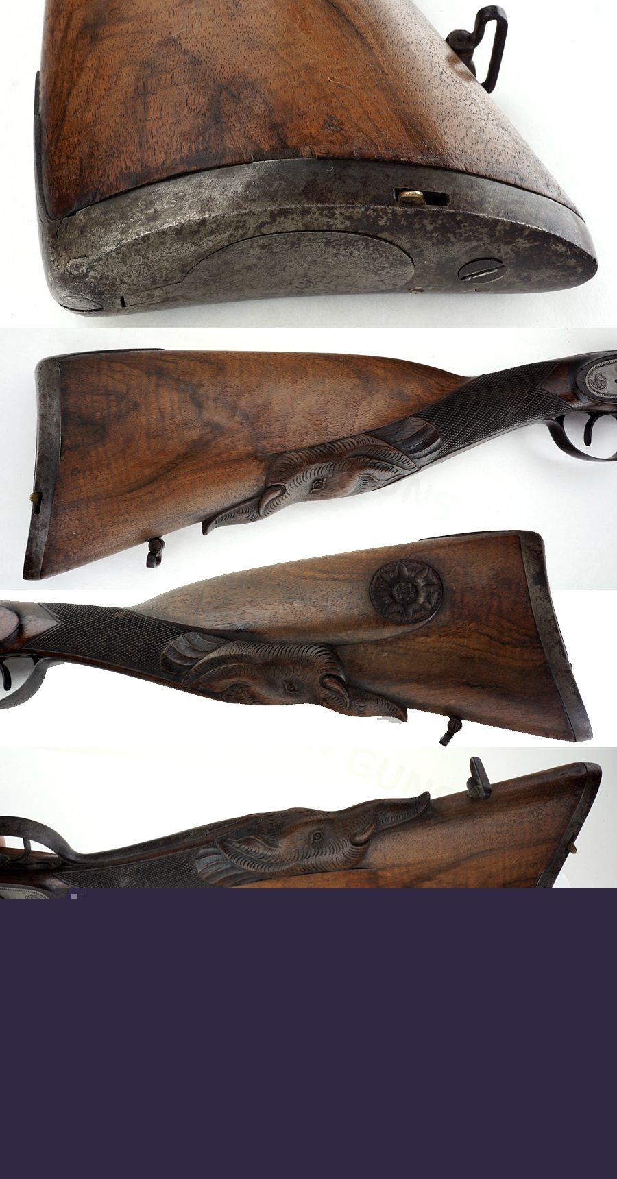 Spanish Eibar 1869 Percussion Shotgun 16 Ga No Ffl Needed 16 Ga For ...