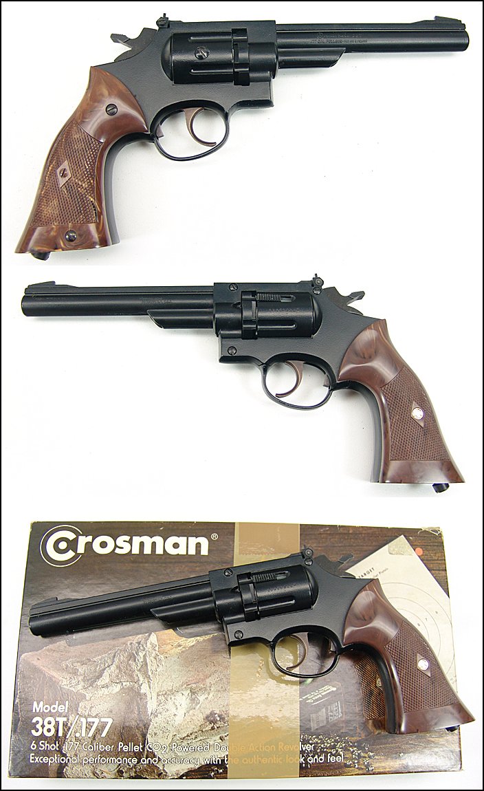 Crosman Model 38t / .177 Revolver 6 Shot For Sale at GunAuction.com ...