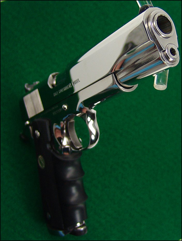 Colt .45 Government Model 1911 Mark Iv Series 80 Nickel For Sale at ...