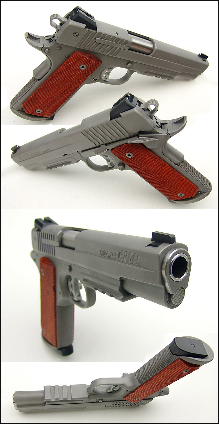 Sigarms Sig Sauer Granite Series Rail Gsr 1911 Pistol .45 Auto ...