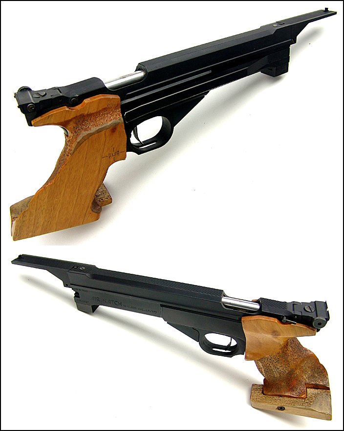 Air Match 600 Left Handed Grip .177 Air Pistol For Sale at GunAuction ...