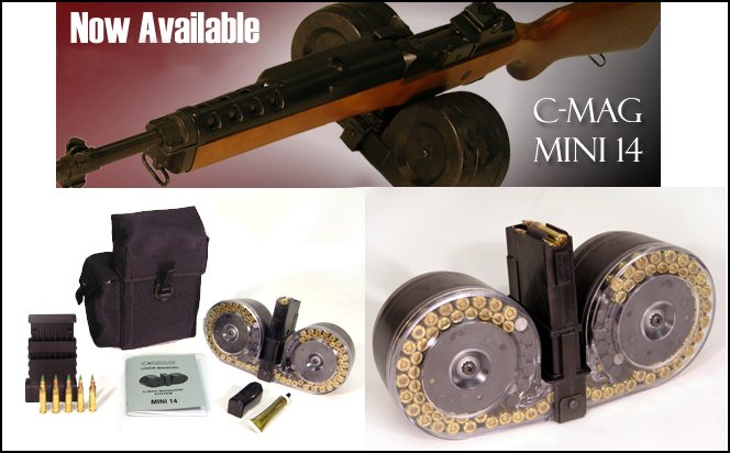 Ruger Mini-14 Beta C-Mag 100 Round Drum Free Ship For Sale at ...