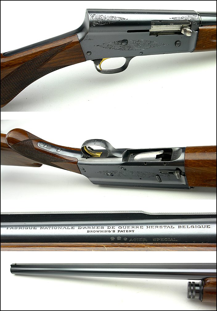 Browning Belgium Fn Auto-5 Sweet Sixteen Cyl Bore Solid Rib 1954 16ga C ...