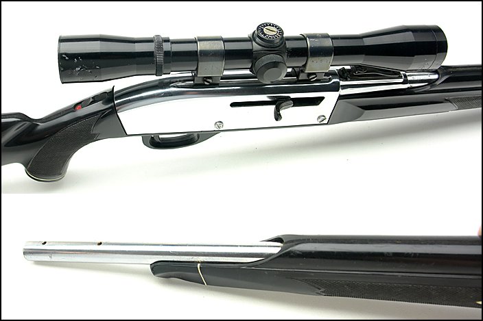REMINGTON - NYLON 66 AUTOLOADER .22 LR CHROME RIFLE - Picture 2