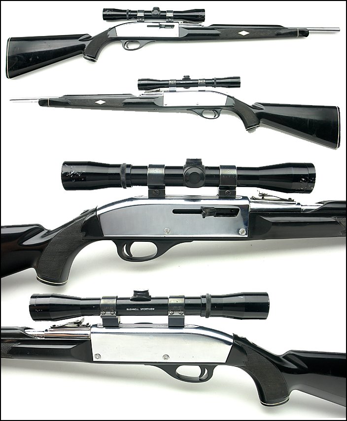 REMINGTON NYLON 66 AUTOLOADER .22 LR CHROME RIFLE