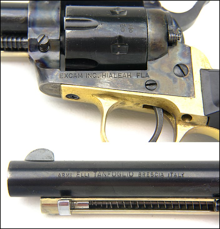 Armi Excam Model Ta 22 Saa Single Action Revolver .22 Lr For Sale at ...