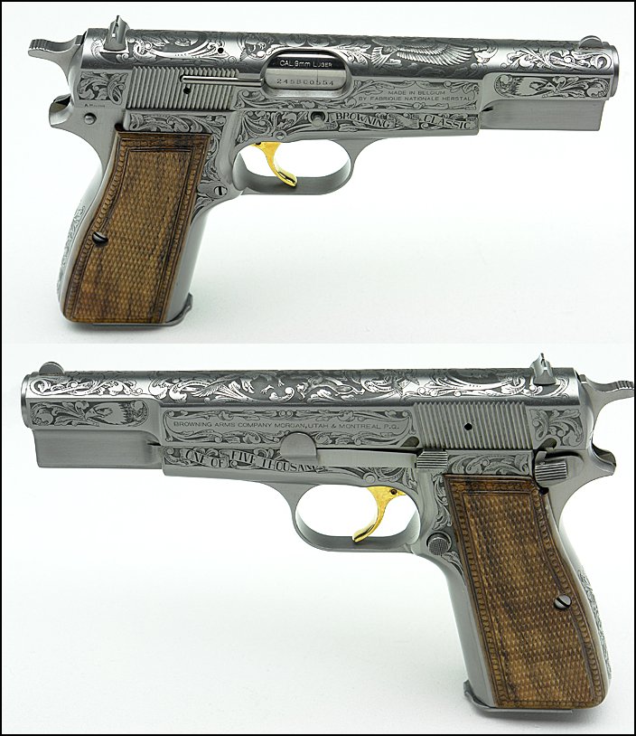 Browning Belgium Fn Classic Hi-Power Series 9mm One Of Five Thousand ...