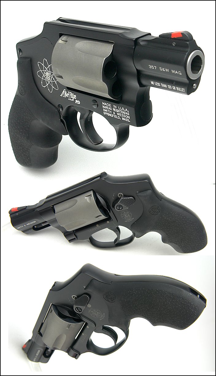 Smith & Wesson S&W Model 340 Pd Airlite Sc (Scandium) Centennial .357 ...