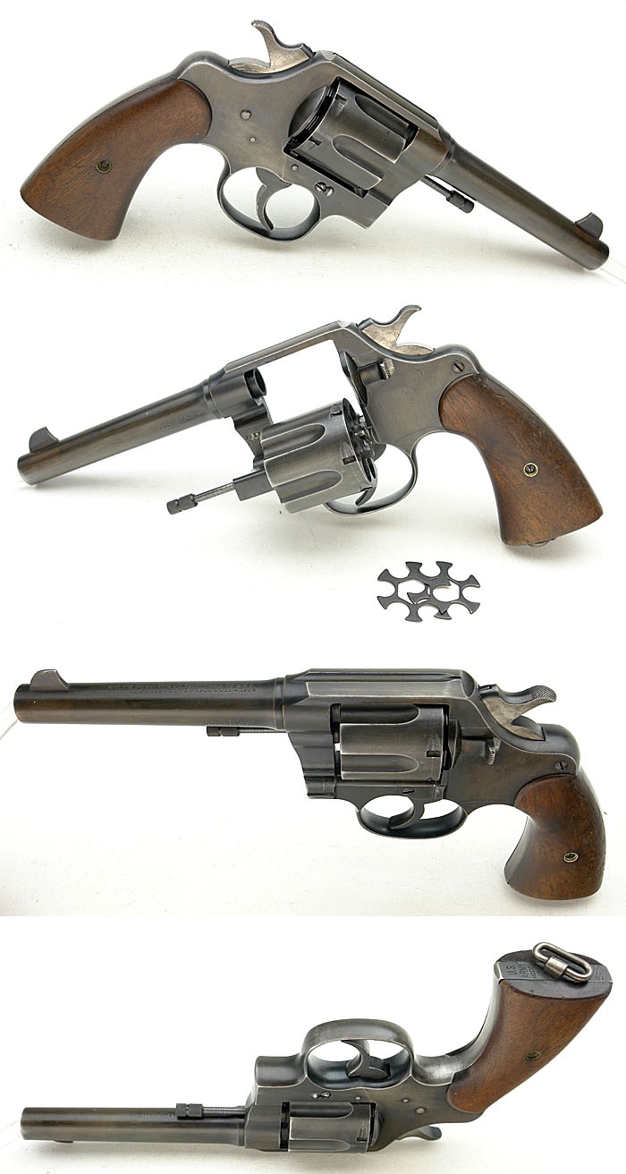 Colt Wwi U.S. Army Model 1917 New Service Revolver Da .45 Made 1917 For Sale at GunAuction.com ...