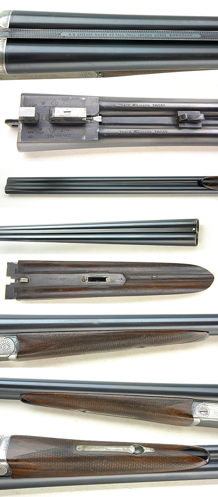 W. W. Greener Empire Model Side-By-Side Sxs 12-Gauge Shotgun C&R Ok For ...