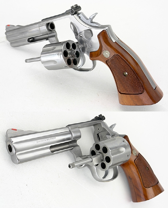 Smith & Wesson S&W Model 686-2 Stainless Steel .357 Magnum Revolver For ...