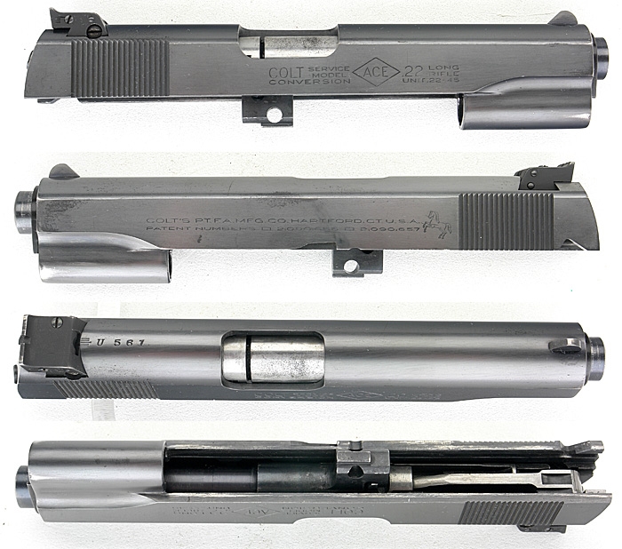 Colt 1911 Ace .22 Lr Semiauto Pistol Pre-World War Ii Conversion Kit ...