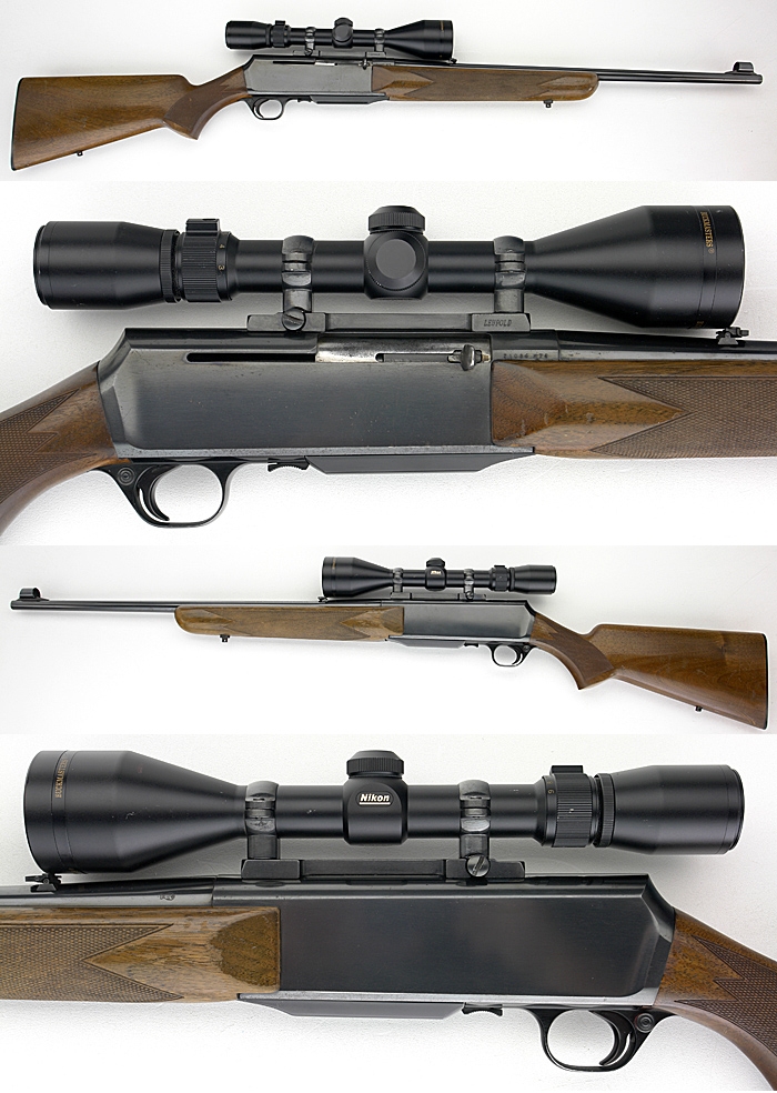 BROWNING BAR SEMIAUTO RIFLE GRADE I 30-06 MFG 1974 INCLUDES NIKON SCOPE