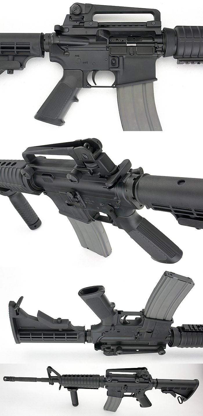 Bushmaster Shorty Xm15-E2s Ar-15 Ar15 M4 A3-Upper Collapsible Stock ...