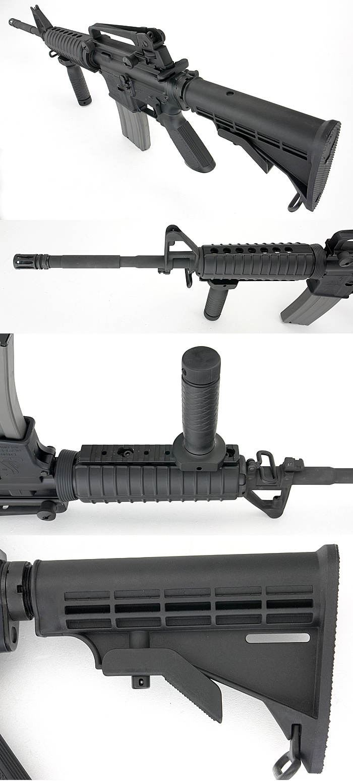 Bushmaster Shorty Xm15-E2s Ar-15 Ar15 M4 A3-Upper Collapsible Stock ...