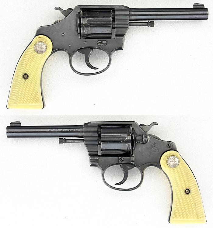 COLT POLICE POSITIVE .32 COLT 4 INCH (FIRST ISSUE) MFG 1921 C&R OK