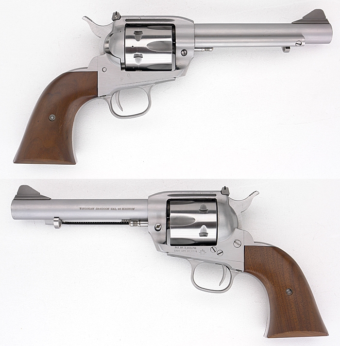 Interarms Virginian Dragoon .44 Magnum Stainless Steel 6 Inch Revolver ...